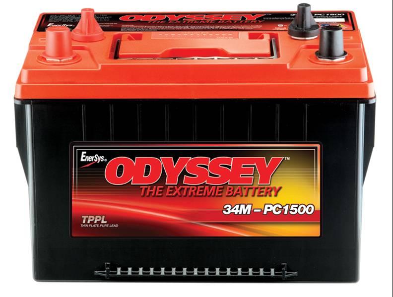 Odyssey PC1500/34M AGM Group 34M Marine Battery 880CCA